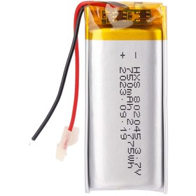 خرید و قیمت باتری لیتیوم 750mAh 7*20*45mm 802045 | ترب