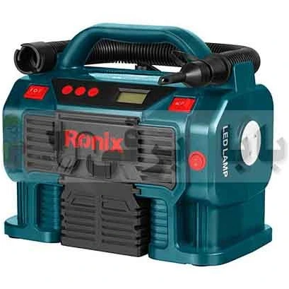 خرید و قیمت مینی کمپرسور باد DC/AC سه کاره (فندکی/ برق شهری) رونیکس مدل RH-4261 | ترب