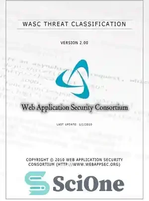 خرید و قیمت دانلود کتاب Web Application Security Consortium (WASC) Threat Classification, v2.00 ...