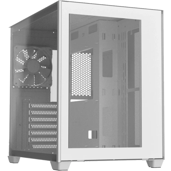 خرید و قیمت کیس کامپیوتر اف اس پی CMT380 ARGB Mid Tower سفید | ترب