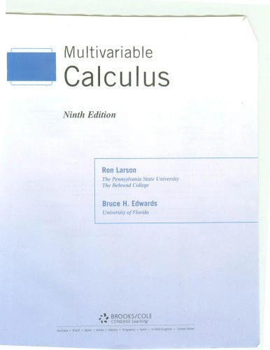 خرید و قیمت دانلود کتاب Multivariable Calculus, Ninth Edition ...