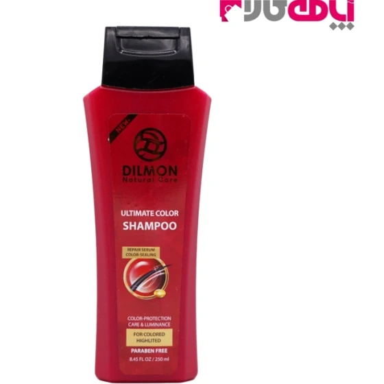 خرید و قیمت شامپو دیلمون dilmon مخصوص موهای رنگ شده حاوی کراتین و عصاره ...