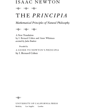 خرید و قیمت The Principia. Preceded by a guide to Newton's Principia by ...