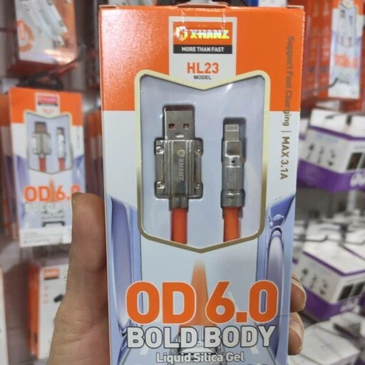 خرید و قیمت کابل شارژ آیفون مدل x-hanz hl23 | ترب