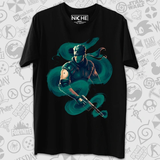 خرید و قیمت تیشرت Metal Gear Solid طرح Snake Essence | ترب