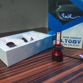 خرید و قیمت هدلایت CSP تک رنگ یخی برند B.TOBY گارانتی 6 ماهه پایه H7 | ترب