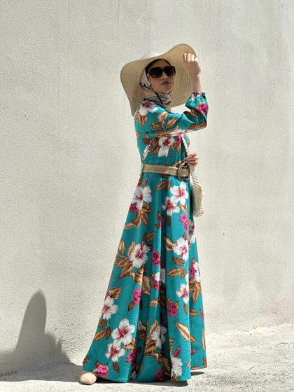 خرید و قیمت پیراهن دخترانه نخی کفتان ساحلی هایدی رجحانی rojhani | ترب