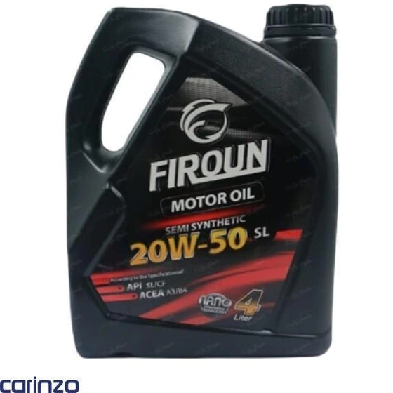 خرید و قیمت روغن موتور فیرون مدل 20W-50 SL حجم 4 لیتر | ترب