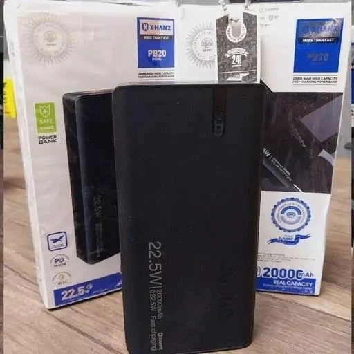 خرید و قیمت پاوربانک X-HANZ مدل PB20 ظرفیت ۲۰۰۰۰ میلی آمپر ساعت فست شارژ | ترب