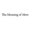 خرید و قیمت دانلود کتاب The meaning of more / First edition. | ترب
