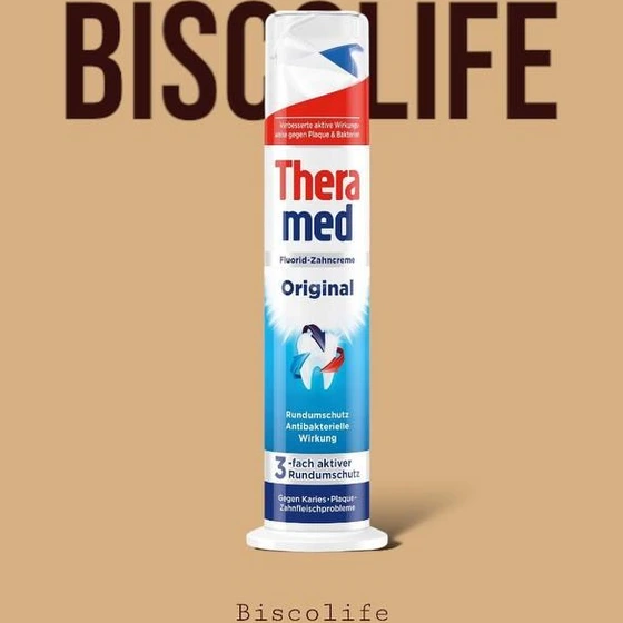 خرید و قیمت خمیردندان استفاده روزانه ترامد Thera Med مدل Original اصل ...