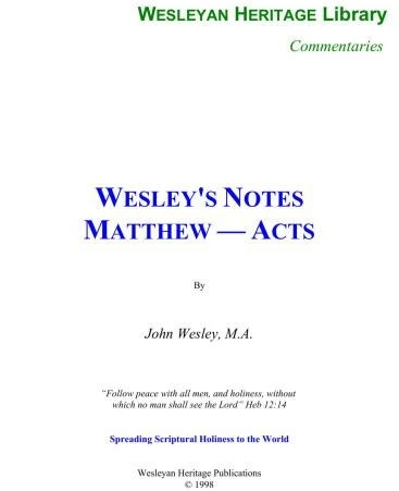 خرید و قیمت دانلود کتاب John Wesley's Notes on the Old and New ...