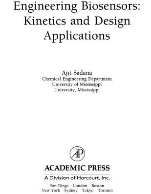 خرید و قیمت دانلود کتاب Engineering Biosensors - Kinetics and Design Applications 2002 | ترب