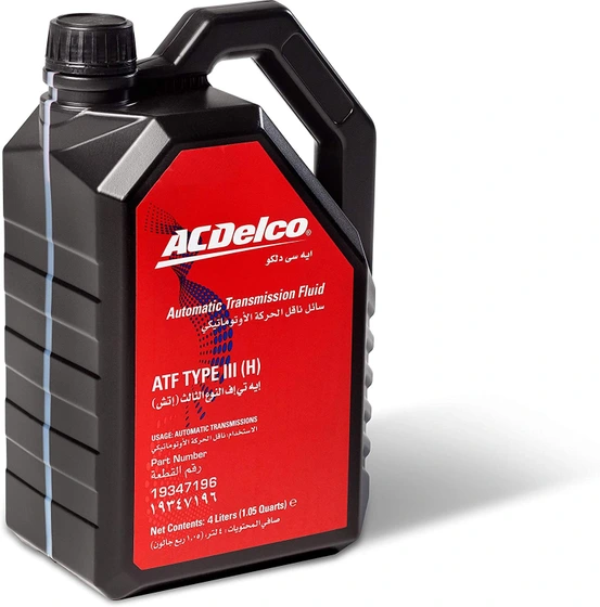 خرید و قیمت روغن گیربکس ACDELCO ATF TYPE III حجم4 لیتری | ترب