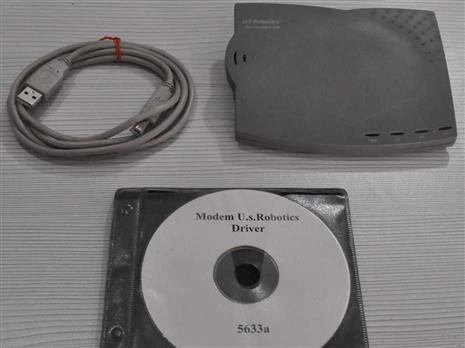 خرید و قیمت مودم اکسترنال MODEM EXTERNAL USB ROBOTICS | ترب