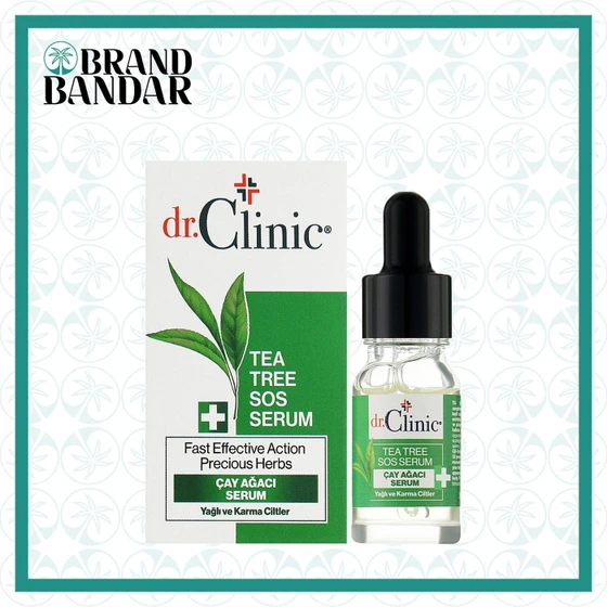 خرید و قیمت سرم ضد جوش دکتر کلینیک SOS Serum Dr. Clinic Tea Tree | ترب