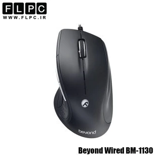 خرید و قیمت ماوس با سیم بیاند مدل Beyond BM-1130 مشکی | ترب