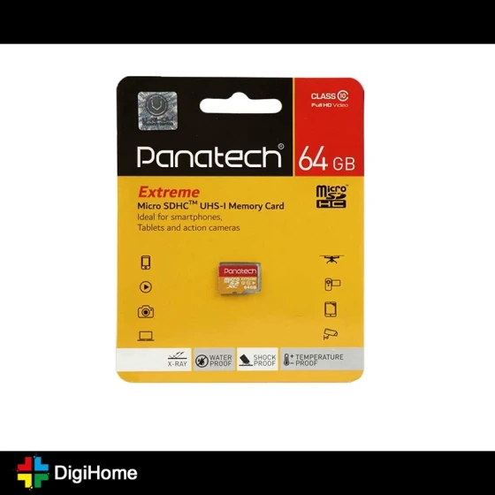 خرید و قیمت کارت حافظه میکرو پاناتک مدل Panatech Extreme U1 ظرفیت 64 گیگابایت | ترب