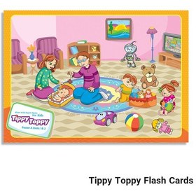 خرید و قیمت Tippy Toppy Flash Cards فلش کارت تیپی تاپی ( آموزش زبان ویژه مهدهای کودک و پیش ...