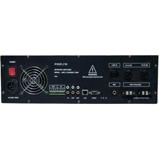 خرید و قیمت آمپلی فایر تحت شبکه پارسا 3850 500W | ترب