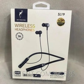 خرید و قیمت هندزفری گردنی اسکای دلفین SKY DOLPHIN مدل Sl19 | ترب