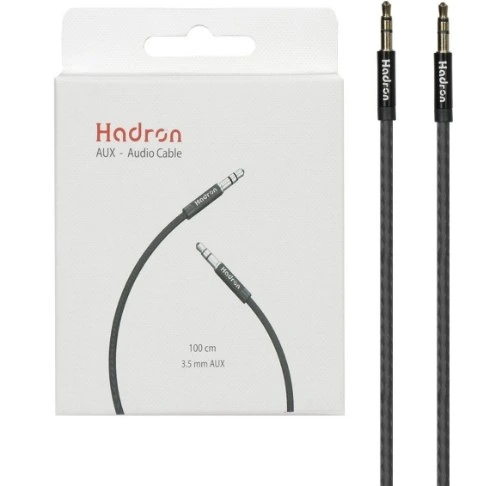 خرید و قیمت کابل AUX هادرون مدل AX1 طول 1 متر - سفید / 12 ماهه هادرون | ترب