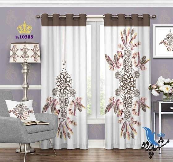 خرید و قیمت پرده پانچ طرح فانتزی S10308 | ترب