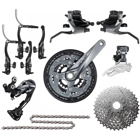خرید و قیمت ست کامل شیمانو Shimano Groupset Alivio M4000 | ترب