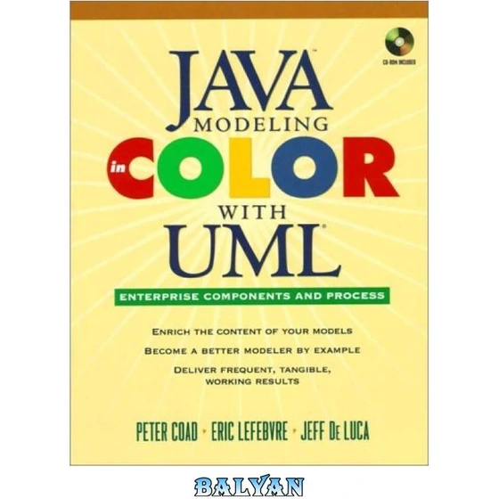 خرید و قیمت دانلود کتاب Java Modeling In Color With Uml Enterprise Components And Process ترب