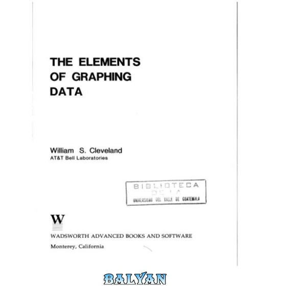 خرید و قیمت دانلود کتاب Elements of graphing data | ترب