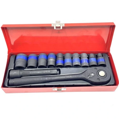 خرید و قیمت آچار بکس جغجغه ای سوکت مدل ut tools 12 عددی | ترب