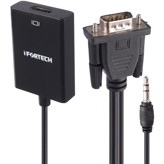 خرید و قیمت تبدیل Ifortech VGA To HDMI کد 2 | ترب