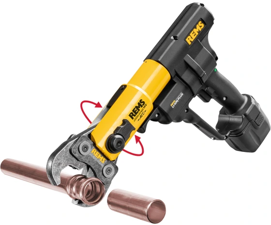 خرید و قیمت دستگاه پرس لوله پنج لایه شارژی Rems المان | ترب