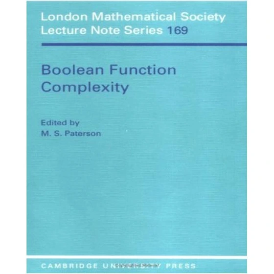 خرید و قیمت دانلود کتاب Boolean Function Complexity | ترب