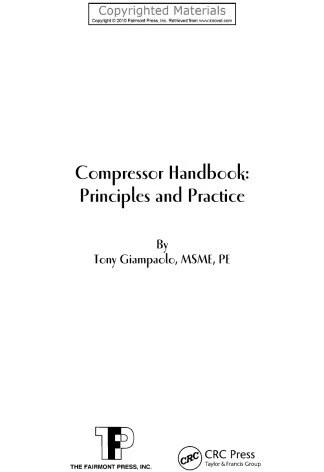 خرید و قیمت دانلود کتاب Compressor Handbook: Principles and Practice 2010 | ترب