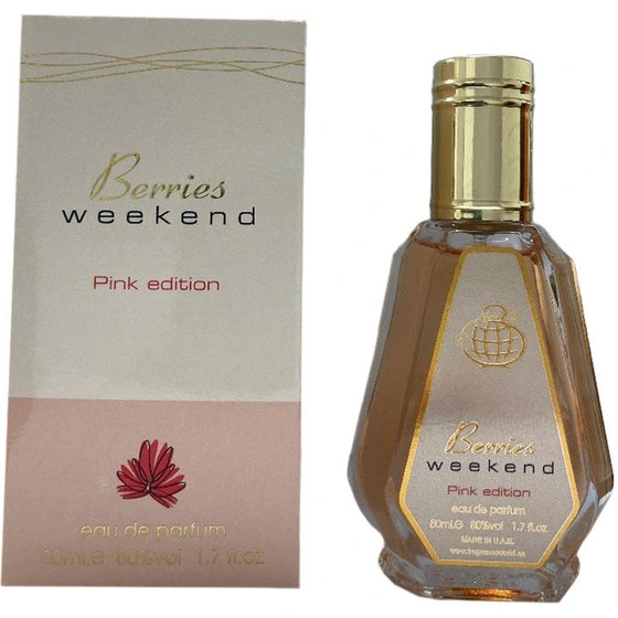 خرید و قیمت ادو پرفیوم زنانه فراگرنس ورد مدل Berries Weekend حجم 50 ...
