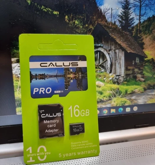 خرید و قیمت کارت حافظه ۱۶ گیگابایت CALUS PRO همراه با آداپتور | ترب
