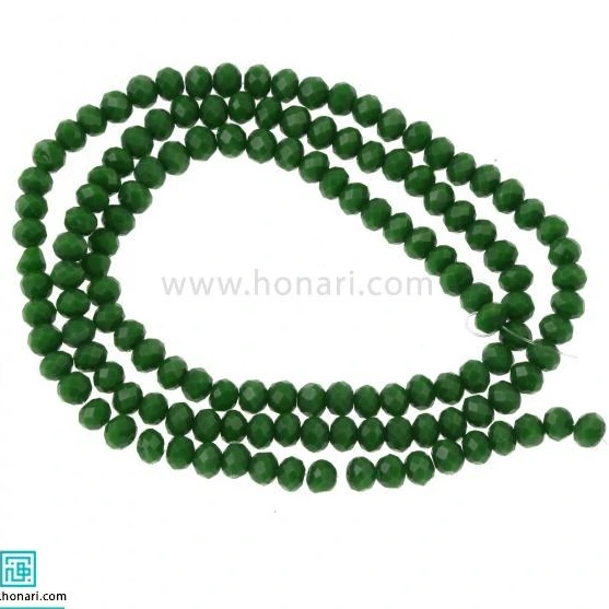 خرید و قیمت سنگ کریستال سبز تیره سایز 4 کد 1-63 | ترب