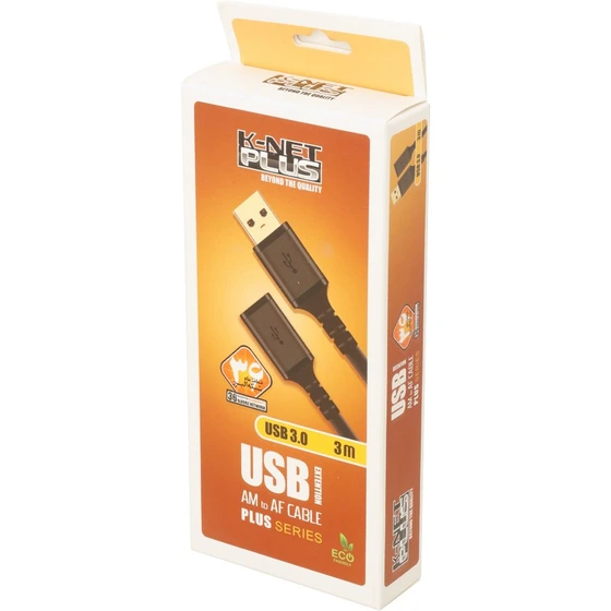 خرید و قیمت کابل افزایش USB3 متراژ 3 KNET PLUS مدل KP3030 | ترب