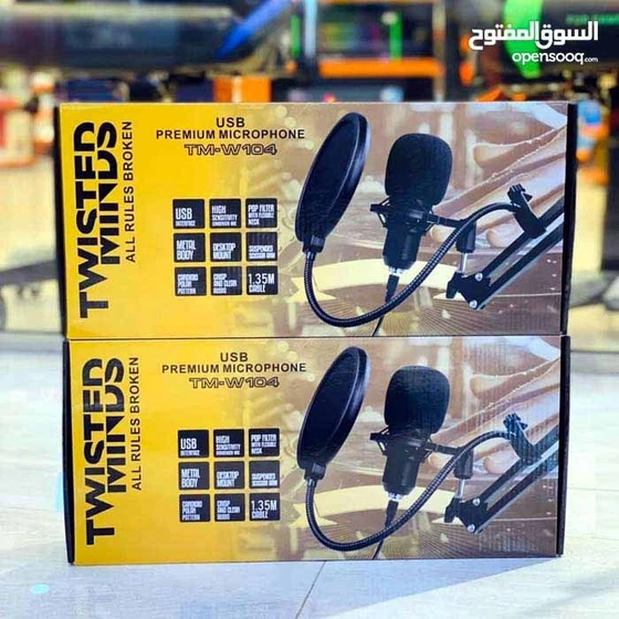خرید و قیمت میکروفن Microphone Twisted Minds USB TM-W104 | ترب