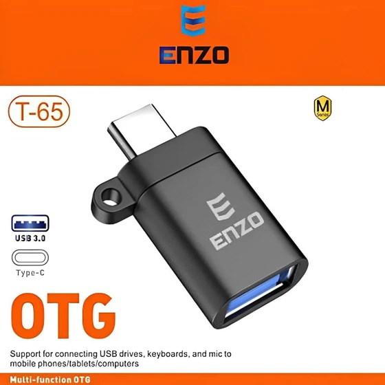 خرید و قیمت مبدل OTG Type-C USB 3.0 مدل ENZO T65 | ترب