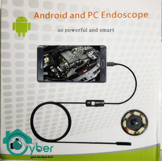 خرید و قیمت دوربین آندوسکوپی شلنگی 15 متری Android and PC Endoscope ...