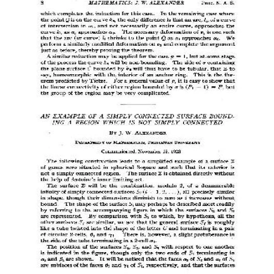 خرید و قیمت دانلود کتاب An Example of a Simply Connected Surface ...