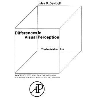 خرید و قیمت دانلود کتاب Differences in Visual Perception. The ...