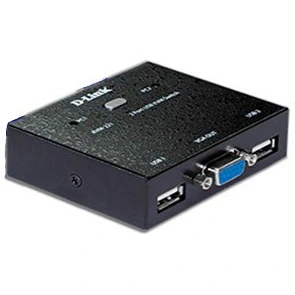 خرید و قیمت سوییچ 2 پورت DKVM دی-لینک مدل KVM-221 | ترب