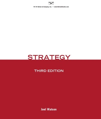 خرید و قیمت دانلود کتاب Strategy: An Introduction to Game Theory Third ...