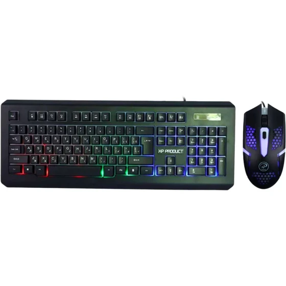خرید و قیمت ست ماوس و کیبورد گیمینگ ایکس پی-پروداکت مدل XP-11300 | ترب