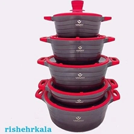 خرید و قیمت سرویس قابلمه 10 پارچه وگاتی V-4 ا (شما لایق بهترین ها هستید ...