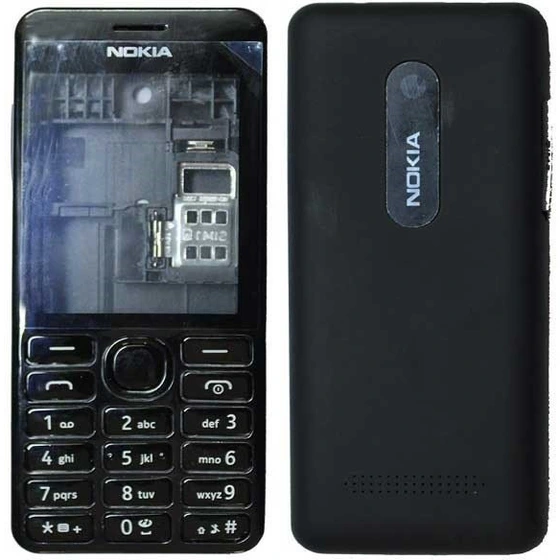 خرید و قیمت قاب و شاسي نوکيا Nokia N220 رنگ مشکي | ترب