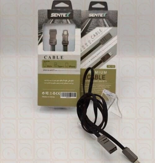 خرید و قیمت کابل سیلیکونی Data Cable SENTEX SC-72 | ترب